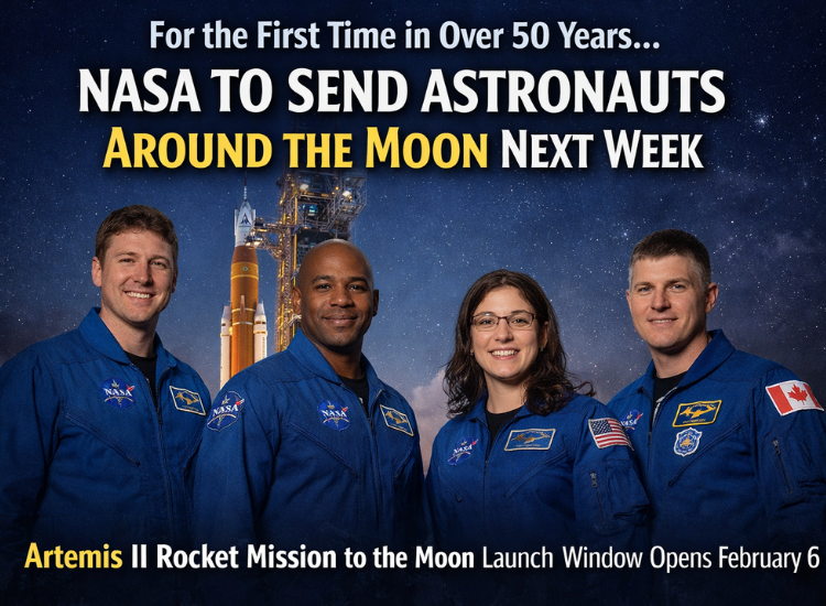 NASA Prepares First Crewed Lunar Mission in Over 50 Years – The ...